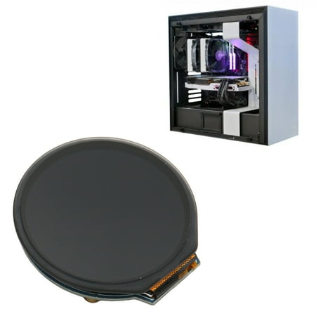 LCD Display Module, 1.28in Round LCD Module Capacitive Sensing I2C ...