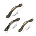 10pcs Metal Pulls Zinc Alloy Knobs Drawer Handles Antique Pulls for ...