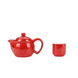 Free Shipping! I-MART Chinese Tea Set, Red Ceramic Chinese Wedding Tea ...
