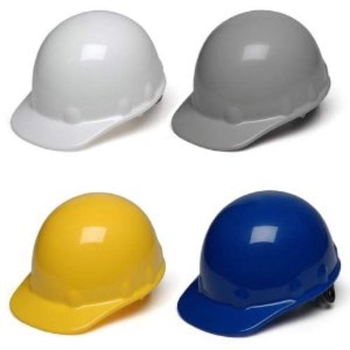 Pyramex Cap Style 4 Point Ratchet Suspension Sleek Shell Hard Hat Multi ...