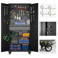 Techtongda Assortment Kit Part Cabinet Parts Storage Cabinet with 40 ...