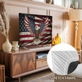 Bald Eagle TV Cover for 40 Inch Screen,Stretch Fabric Dustproof TV ...
