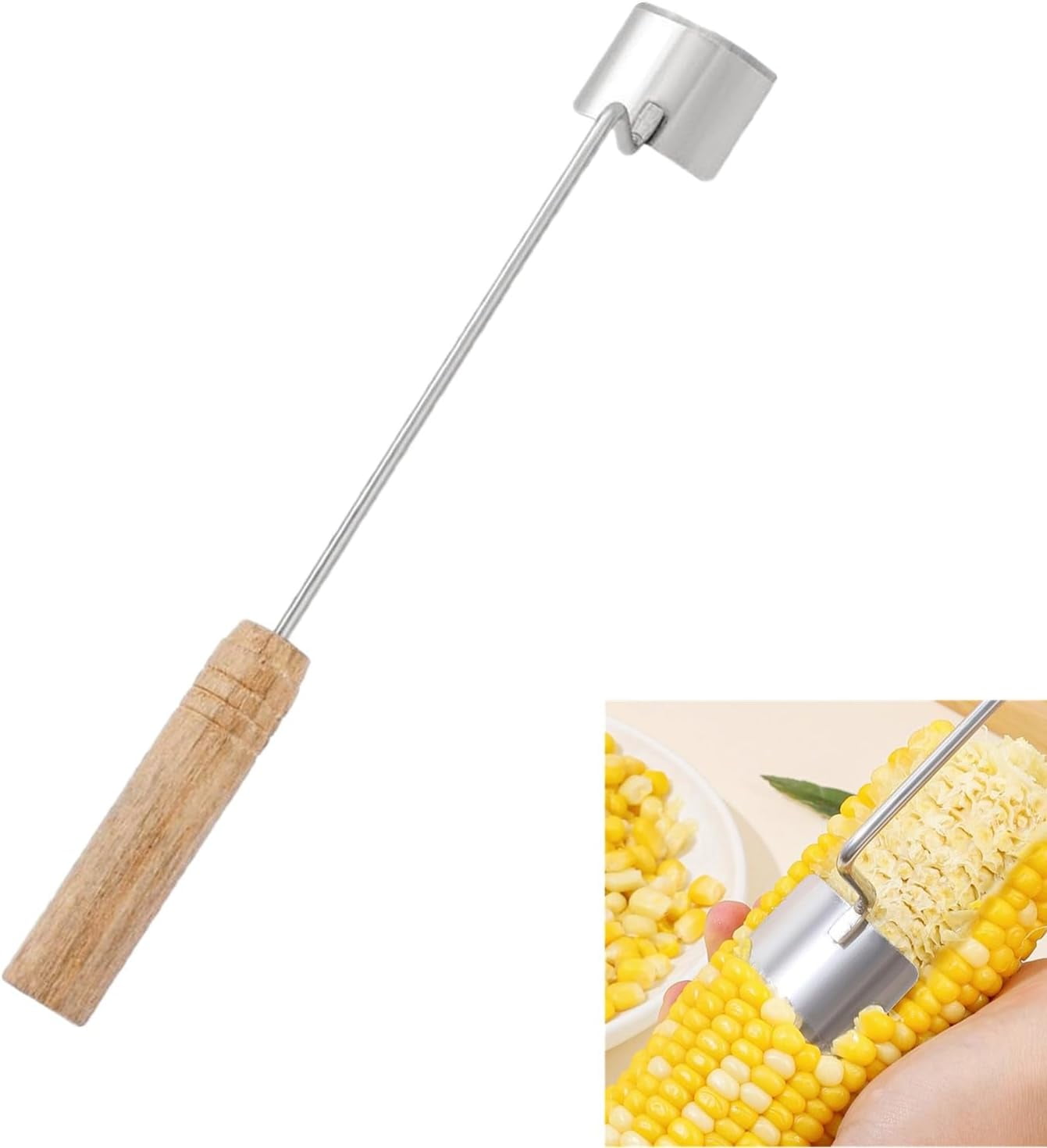 Corn Peeler for Corn on The Cob, 2025 Upgraded Corn Cob Peeler,Long ...