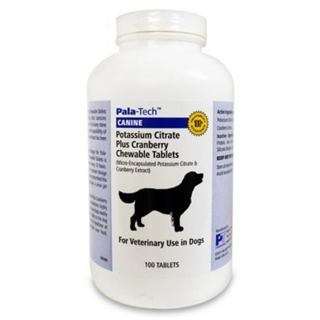 PALATECH Pala-Tech&trade Canine Potassium Citrate Plus Cranberry Chew ...