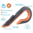 - 10400 Box Cutter, 3 Position Manual Button with Ceramic Blade ...