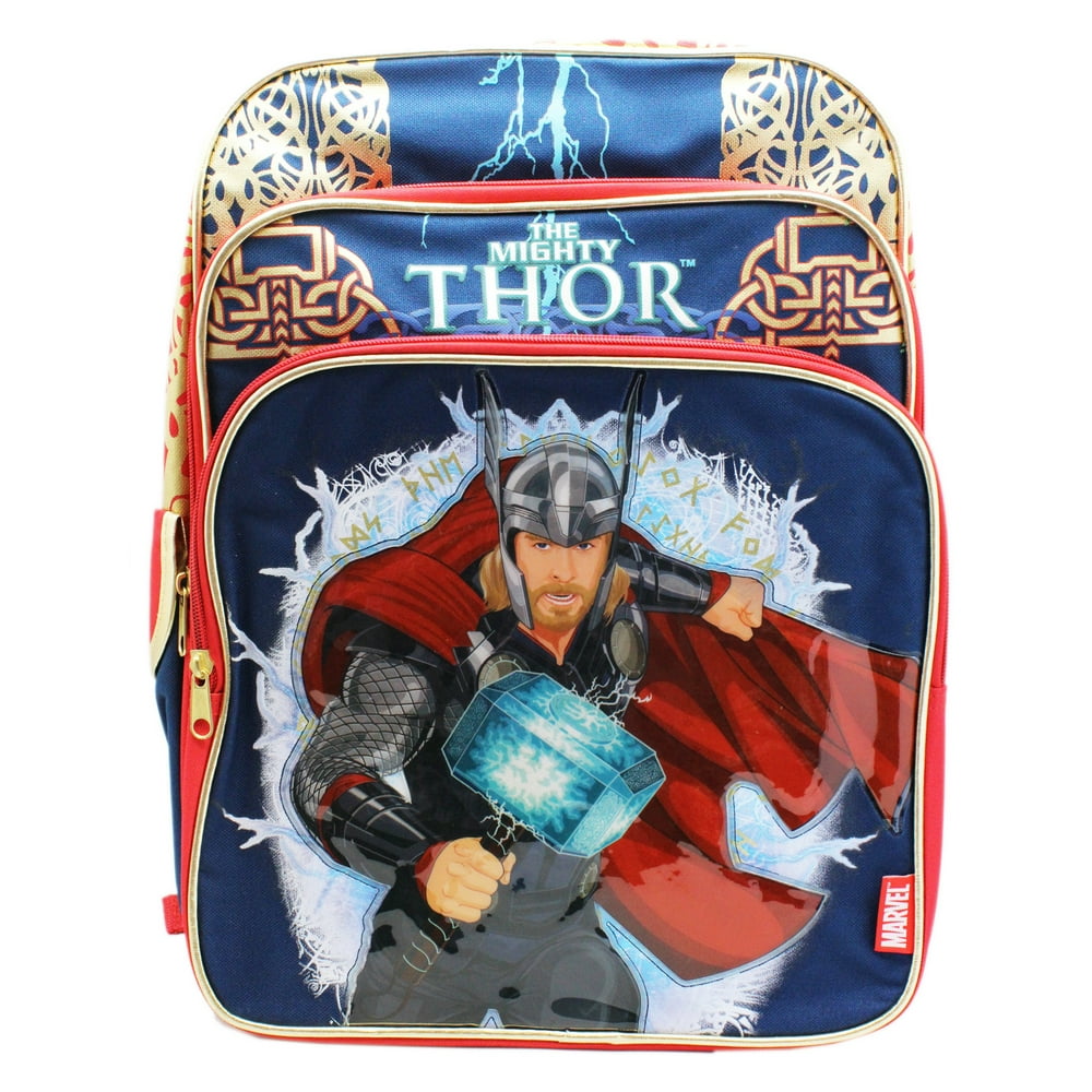 The Avengers - Marvel's The Mighty Thor Full Size Backpack (16in ...