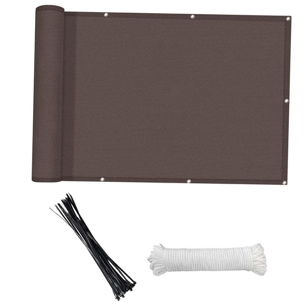 Weatherproof Wind Protection Windscreen, Privacy Screen Balcony ...