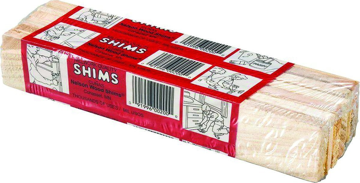 Wood Shims 3 PACKS OF 12 SHIMS - Walmart.com