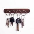 Pontos Key Holder Strong Magnetic Natural Beech Home Wall Decroation ...
