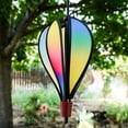 In the Breeze 1029 — Mini Rainbow Blended Hot Air Balloon Wind Spinner ...