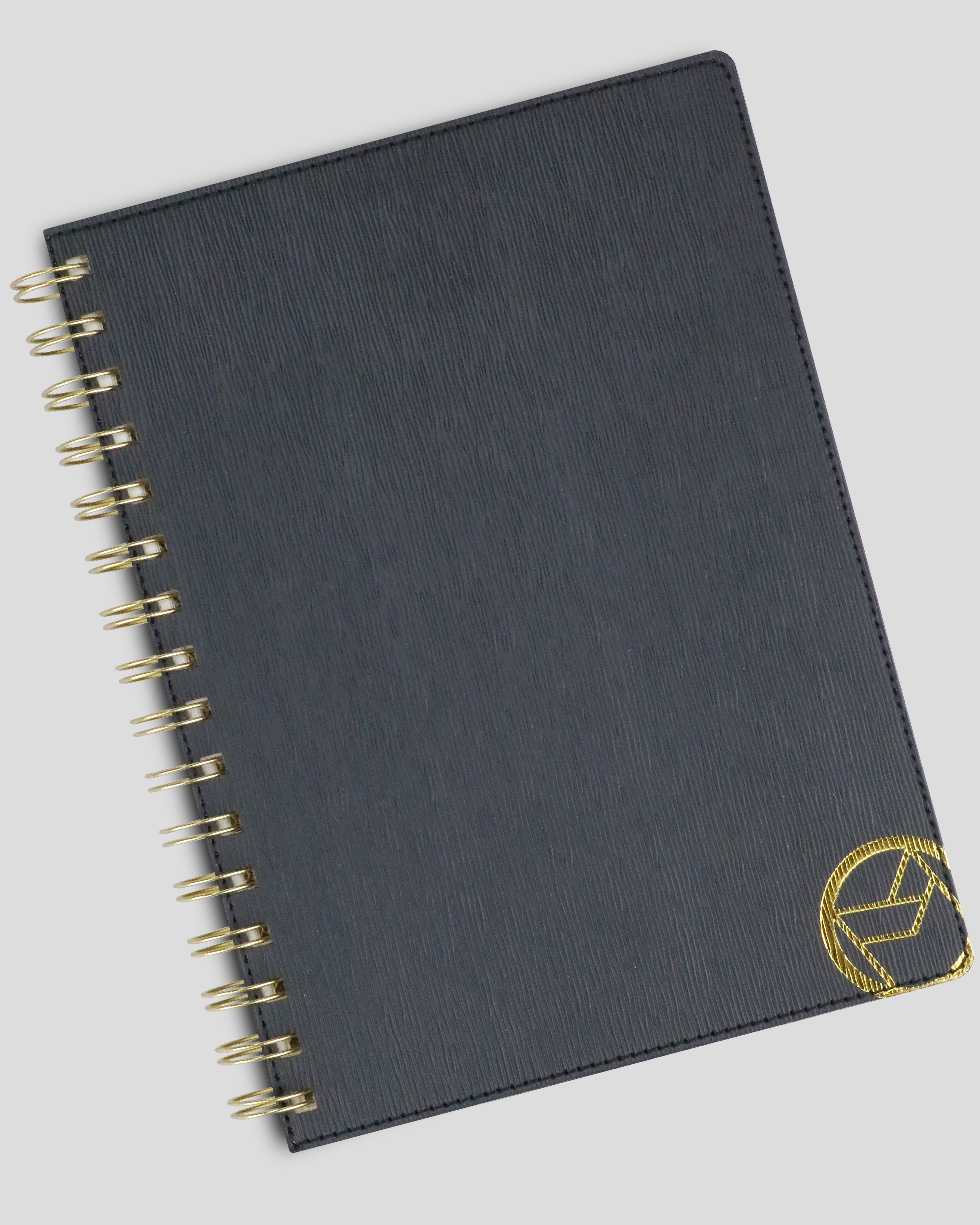 Miliko A5 Size Black PU Leather Bound Softcover Dot Grid Notebook with ...