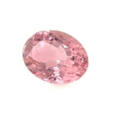 Certified Genuine 1 Carat Pink Tourmaline Oval Shape Mixed Cut 8x6 mm ...