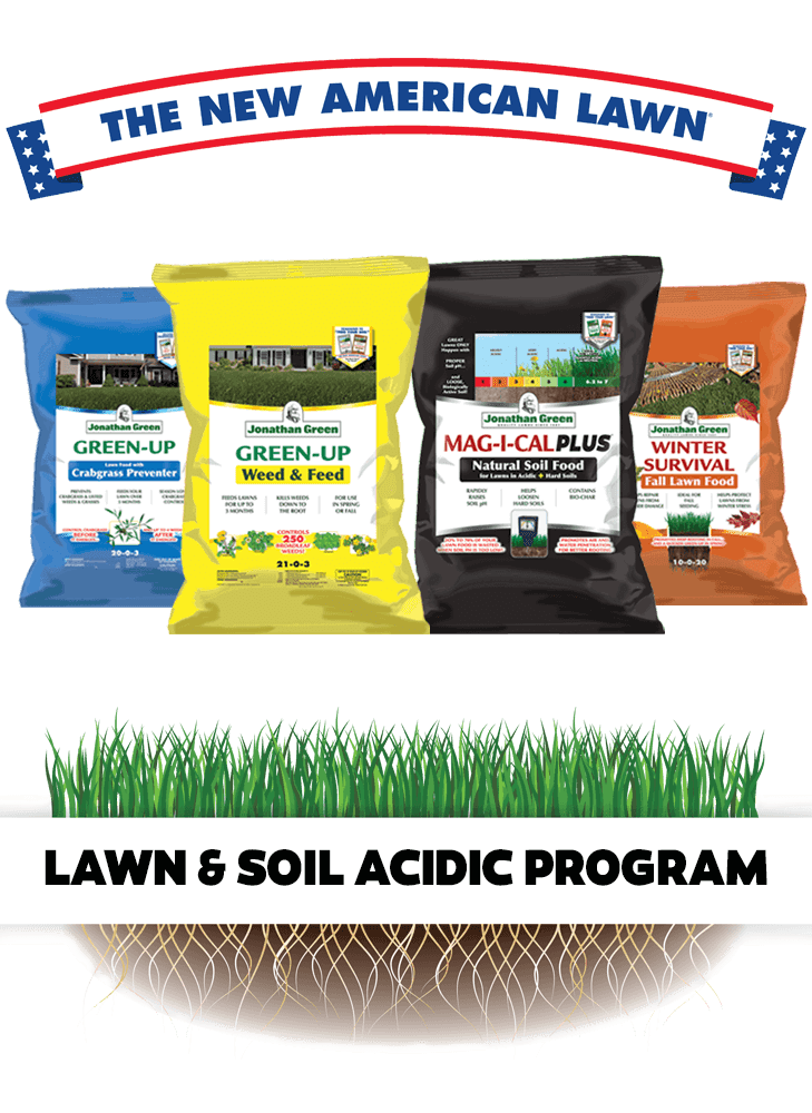Jonathan Green New American Lawn® Acidic Soil Program 5m - Walmart.com