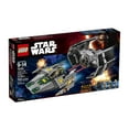 LEGO Star Wars Set Vader's Tie Advanced vs A-Wing Starfighter 75150 ...