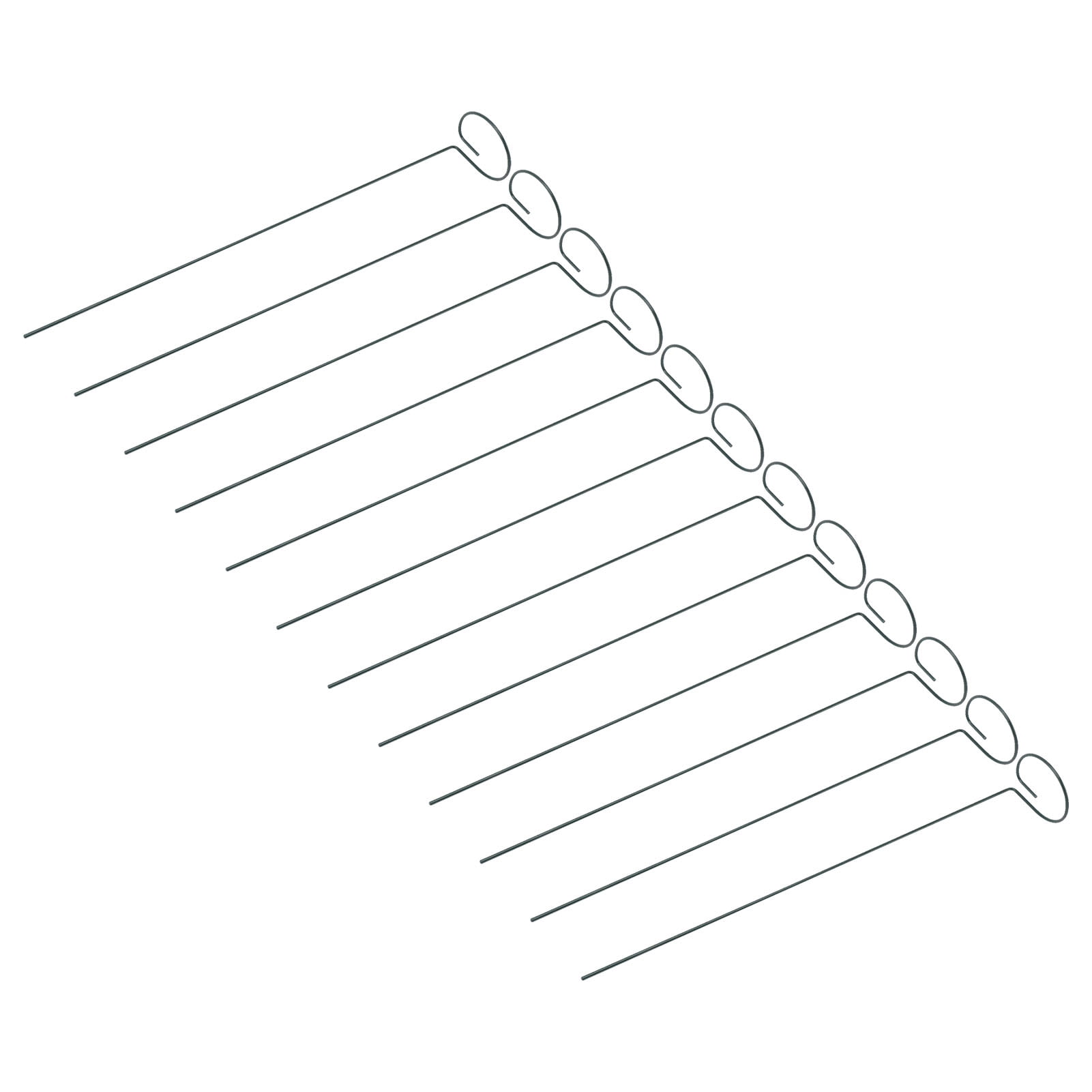 Click here for Unbranded Iron Garden Stakes 12pcs Plant Stakes Re... prices