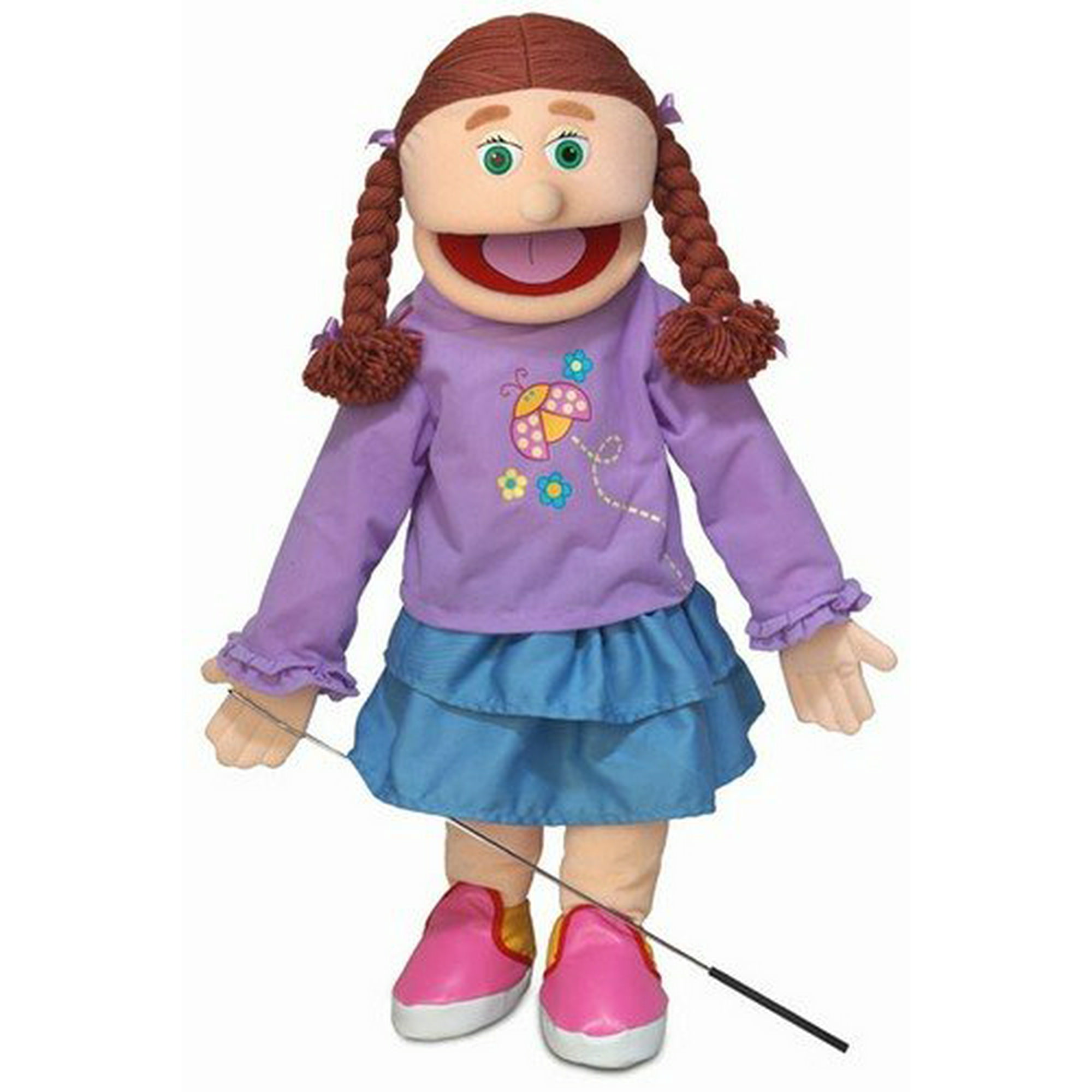Click here for Silly Puppets 25 Amy  Peach Girl  Full Body  Ventr... prices