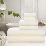 SPRINGFIELD LINEN 6 Pieces Set Towel Pink 2 BATH TOWEL, 2 HAND TOWEL ...