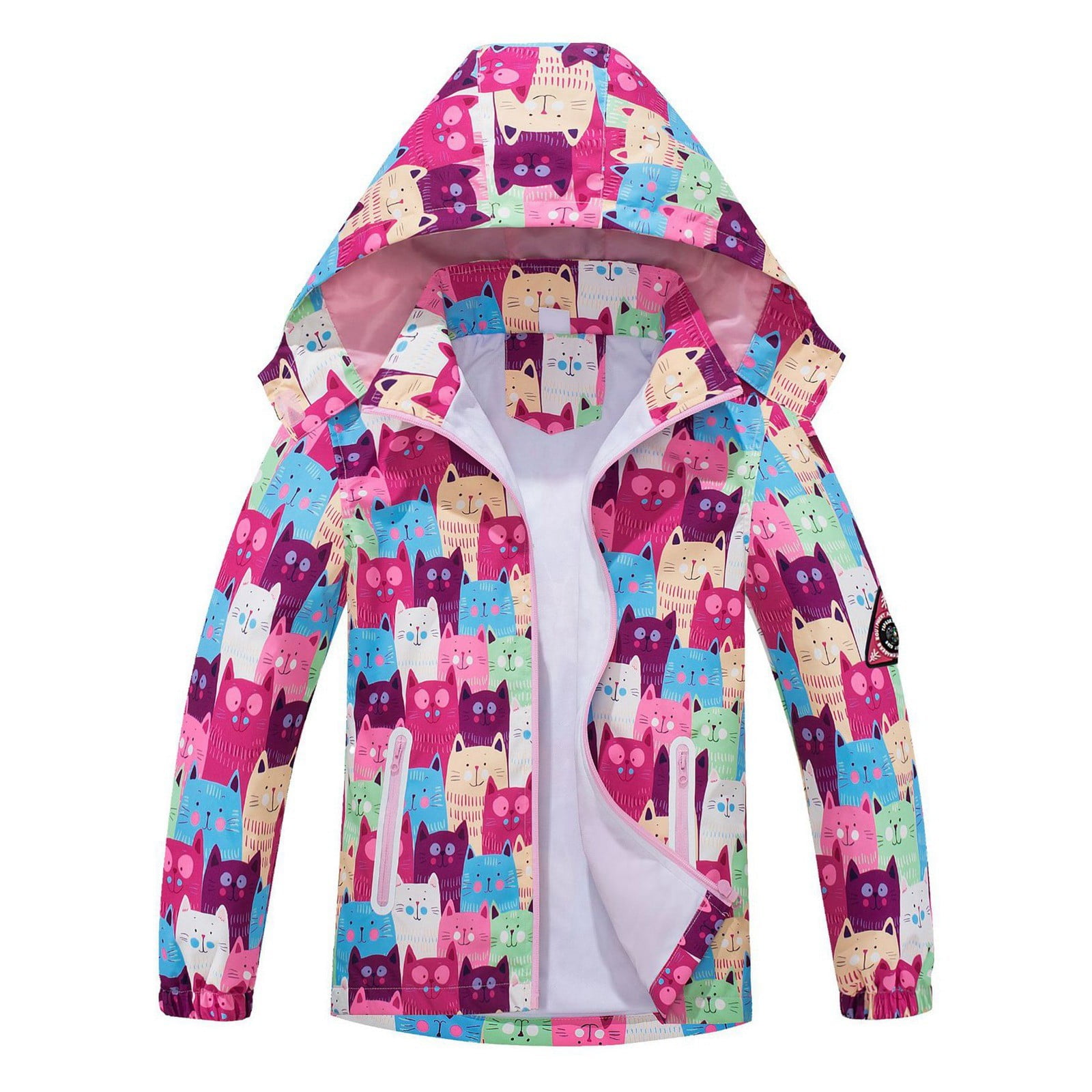Click here for Fyduu Little Girls Windbreaker Jacket With Detacha... prices