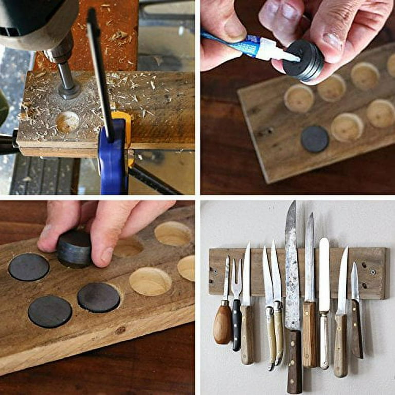 Science Project Magnets Anpro 120-Pack Strong Ceramic Magnets - 18mm ...