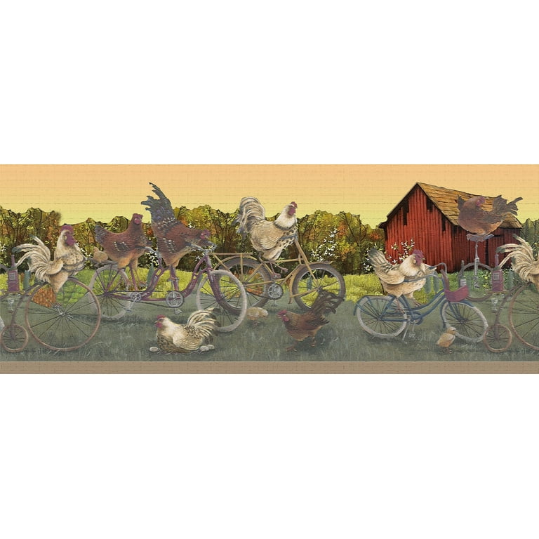 Farm Animals Wallpaper Border