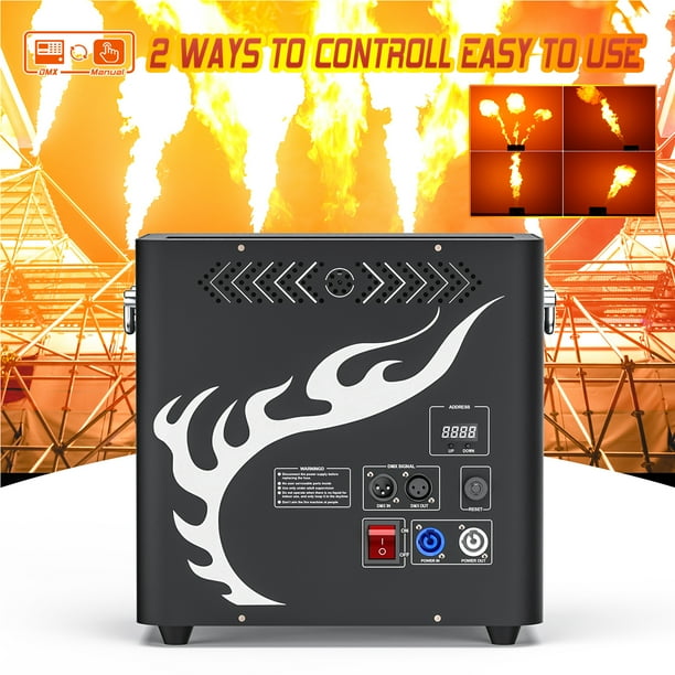 1Pc 300W Fire Spraying Machine,Three-headed Stage Spitfire Three-headed ...