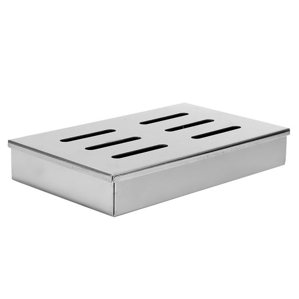 Bacon Smoker Box Stainless Steel Portable Household Meat Grill Tool for ...
