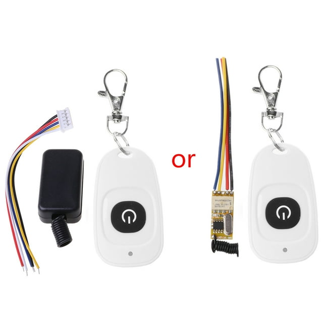 433MHZ Wireless Remote Control Relay Switch 12V Waterproof Transmitter ...
