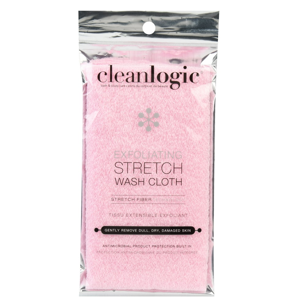 Clean Logic Stretch Bath & Shower Cloth, Colors May Vary 1 Ea - Walmart ...