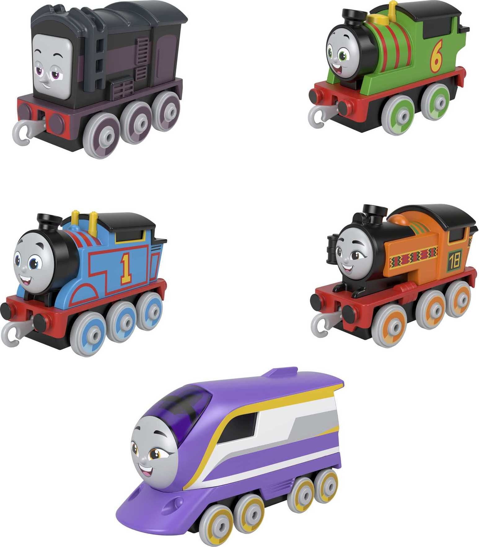 Thomas & Friends Adventures Engine Pack, Set of 5 Push-Along Trains for ...