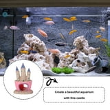 Aquarium Landscaping Castle Fish Tank Castle Decoration Fish Hidden ...