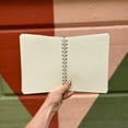 Rainbow Spiral Notebook | Double-sided 120 Lined Pages Wood Burned Art ...