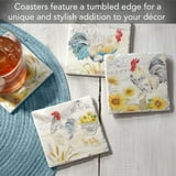 Thirstystone Good Morning Sunshine 4-Pack Tumbled Tile Coasters ...
