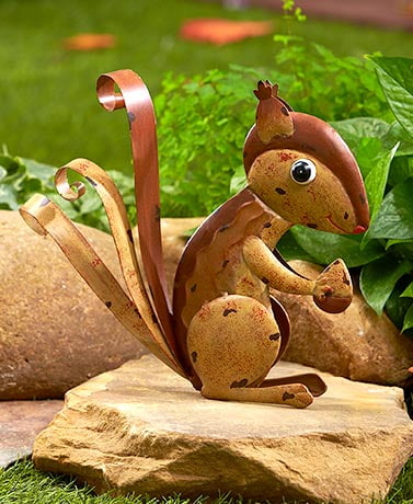Welcome Fall Garden Decor-Chomper Squirrel - Walmart.com