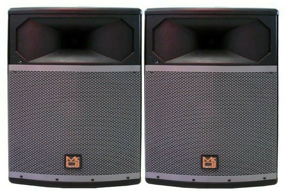 2 MR DJ PRO115S PA DJ Passive Speaker Professional PRO PA DJ 15” 2-Way ...