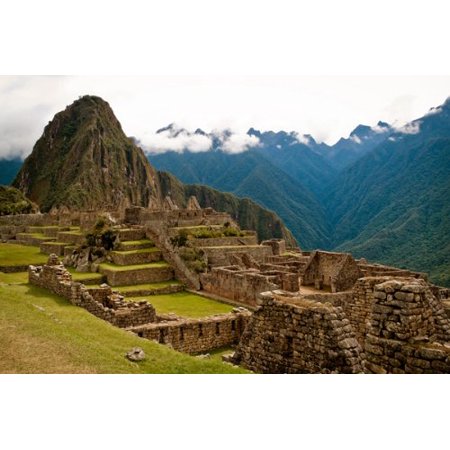 Machu Picchu, Peru Poster Inca Civilization Stunning 15Th Century 24X36 ...