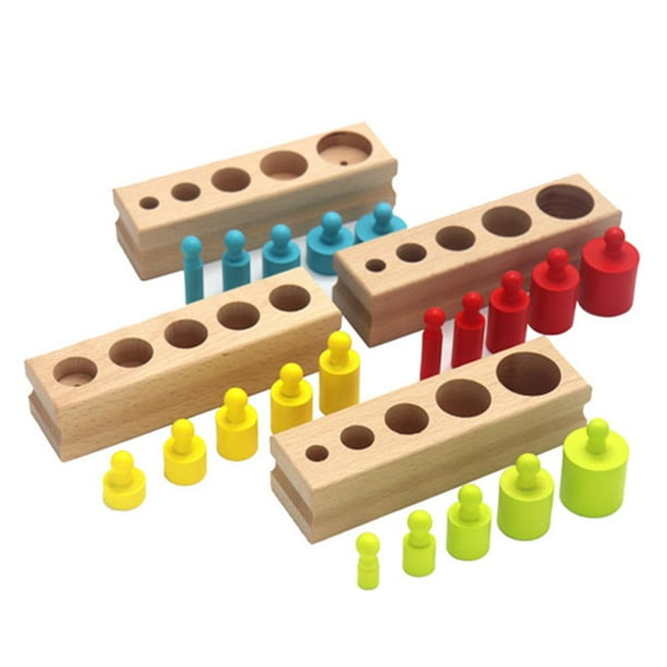 Wooden Cylinder Block