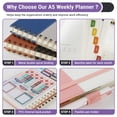 NIRMIRO 2027 Weekly & Monthly Planner, Jan-Dec 2027, PU Leather ...