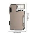 Rechargeable EDC Flashlight, 400 Lumens Pocket-Sized Flashlight with ...