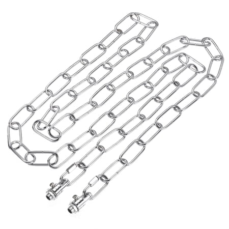 Uxcell 1.83m Long Hook Loops Connectors Pendant Light Fixture Chain ...