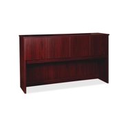 Bowery Hill Antique Look Home Office L-Shaped Computer Desk with CPU ...