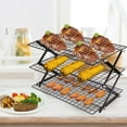 YOYTOO 3 Tier Cooling Racks for Baking Cookies, Collapsible Wire Baking ...