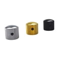 2Pcs Electric Guitar Bass Dome Knobs with Hole Metal Guitar Tone ...