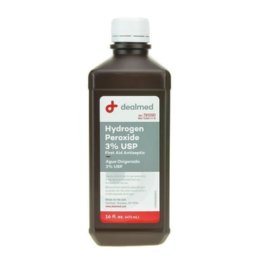 Swan Hydrogen Peroxide Topical Solution, Antiseptic USP 16 oz, Medical ...