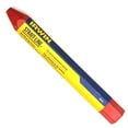 Case of 24 - Strait-Line Red Marking Crayon - (66401) Works on Oily and ...