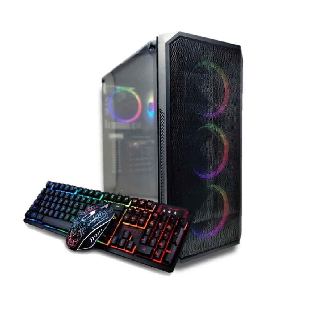 Odyssey Darkus Custom Gaming PC, RGB LED Fans, Intel Core i5 3.2GHz ...