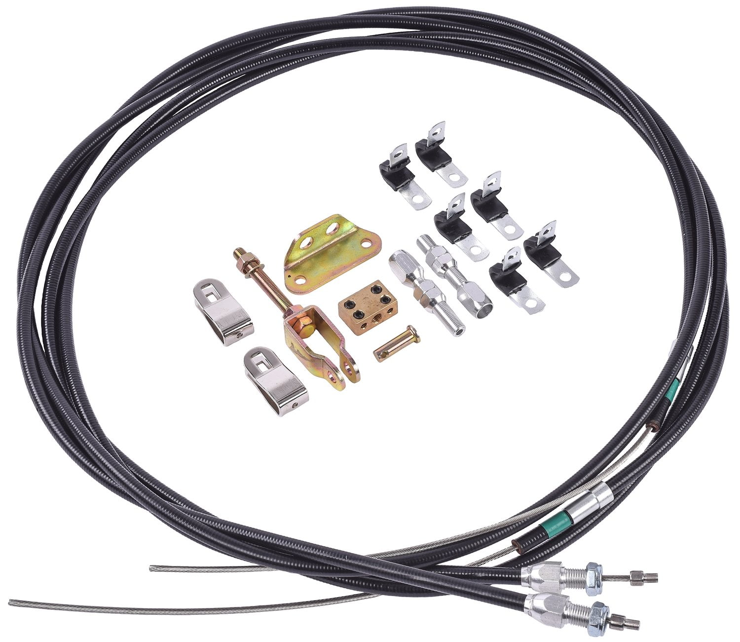 JEGS 630583 Universal Emergency Brake Cable Kit - Walmart.com - Walmart.com