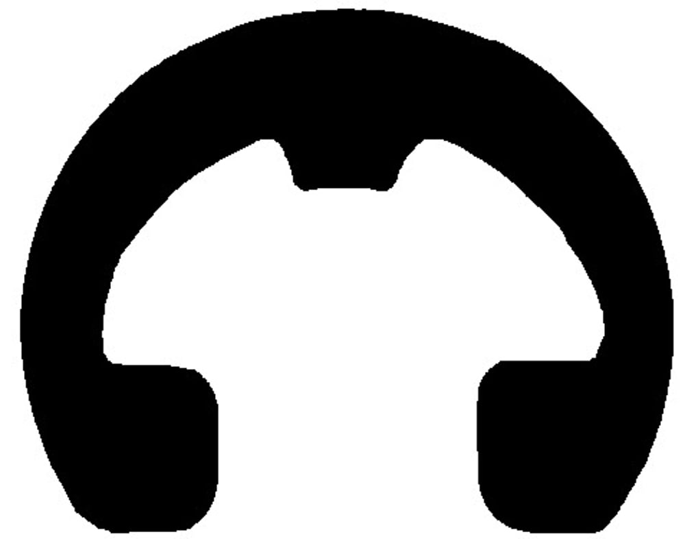 Clipsandfasteners Inc 100 7/16" Reinforced E Type Retaining Rings ...