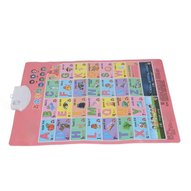 Electronic Alphabet Wall Chart Colorful Double Sided Talking ABC ...