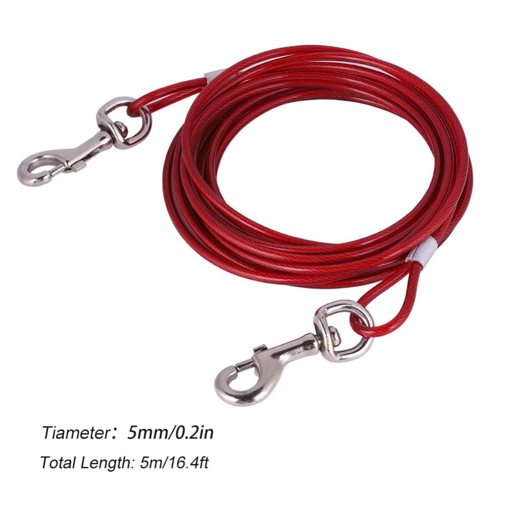 Click here for Ejoyous Long Steel Wire Dog Leash Outdoor Camping... prices