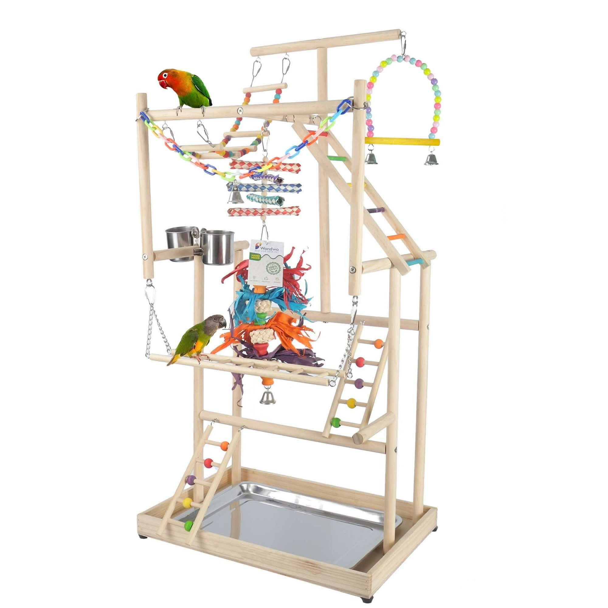 Click here for Wondwo Large Parrot Playground 4 Layers - Bird Pla... prices